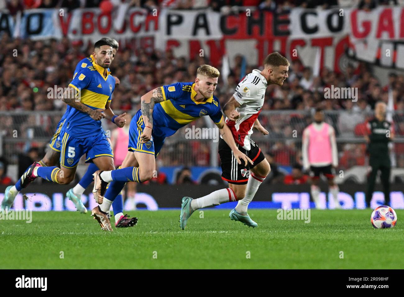 Buenos Aires, Argentina. 07th May, 2023. Monumental de Nunez Stadium ...