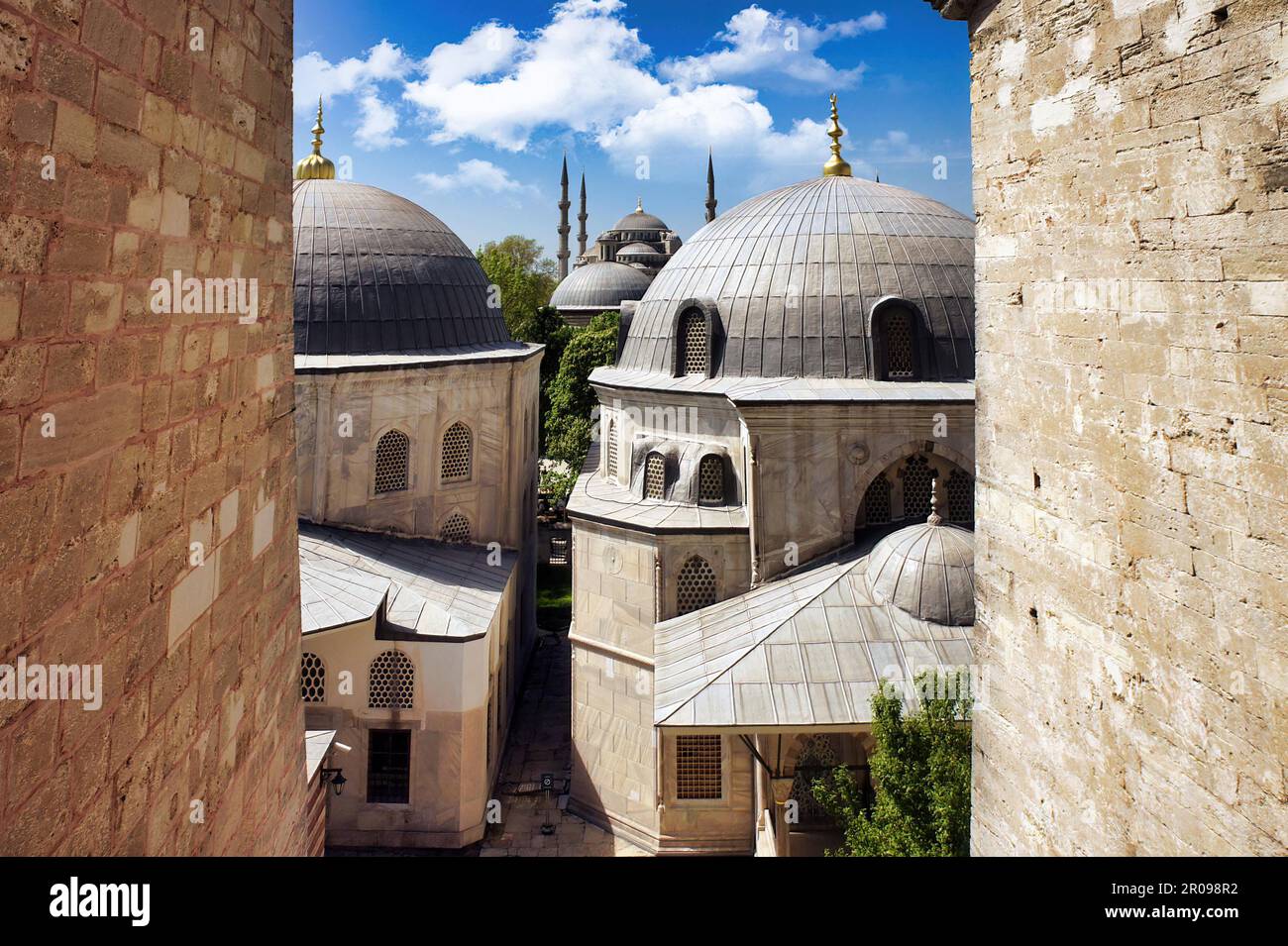 Hagia Sophia, for almost 500 years the main mosque in Istanbul (Turkey ...