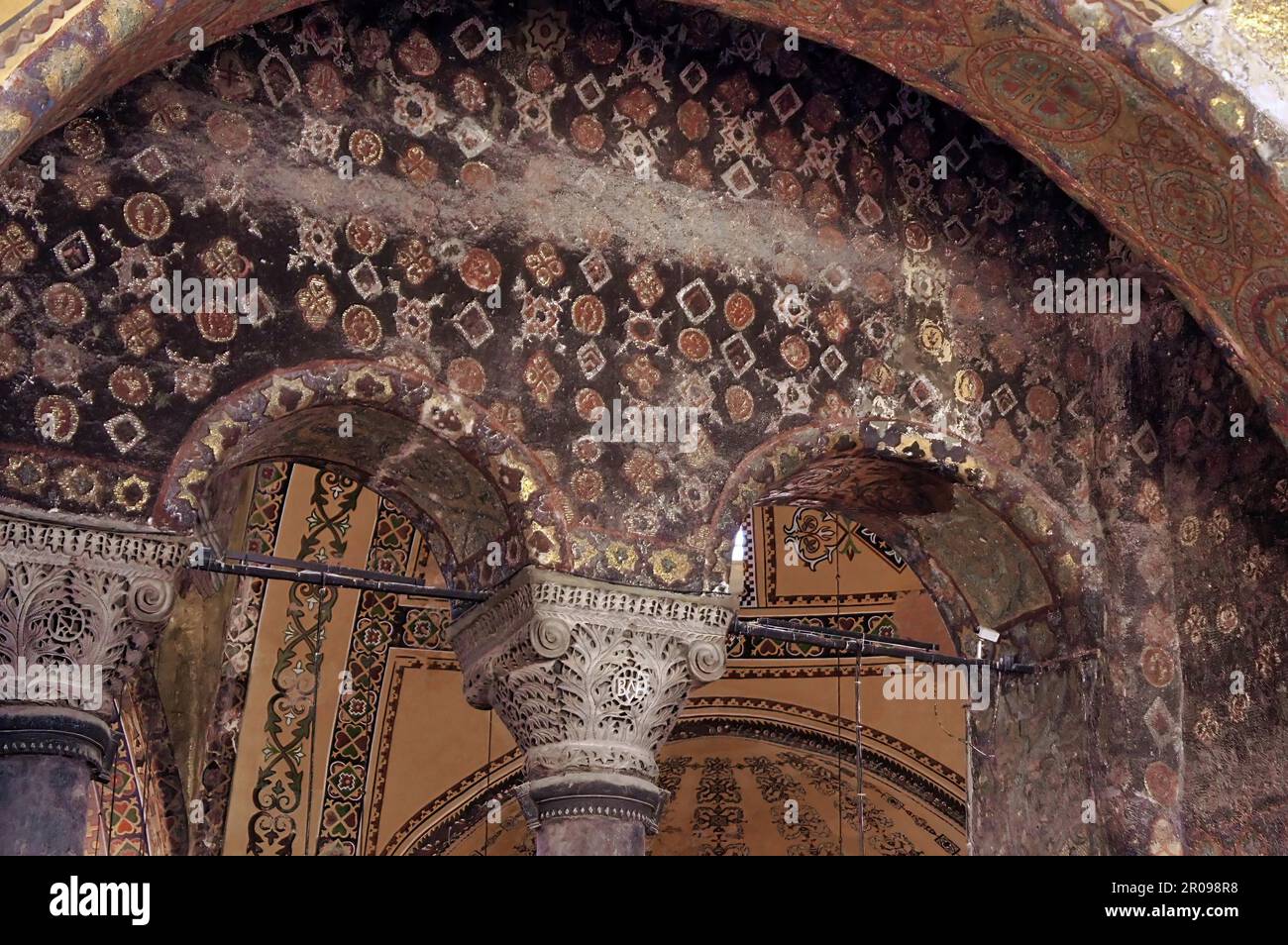 Hagia Sophia, for almost 500 years the main mosque in Istanbul (Turkey ...