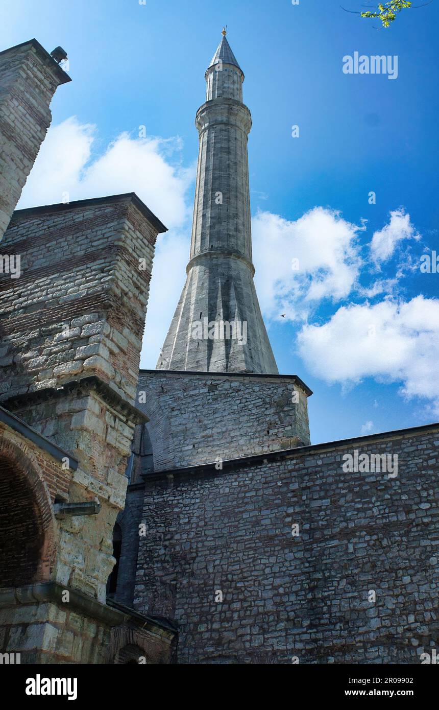 Hagia Sophia, for almost 500 years the main mosque in Istanbul (Turkey ...
