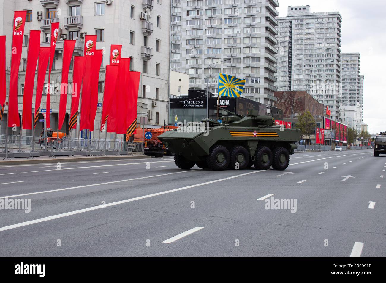 VPK-7829 Bumerang, a Russian modular amphibious wheeled infantry ...