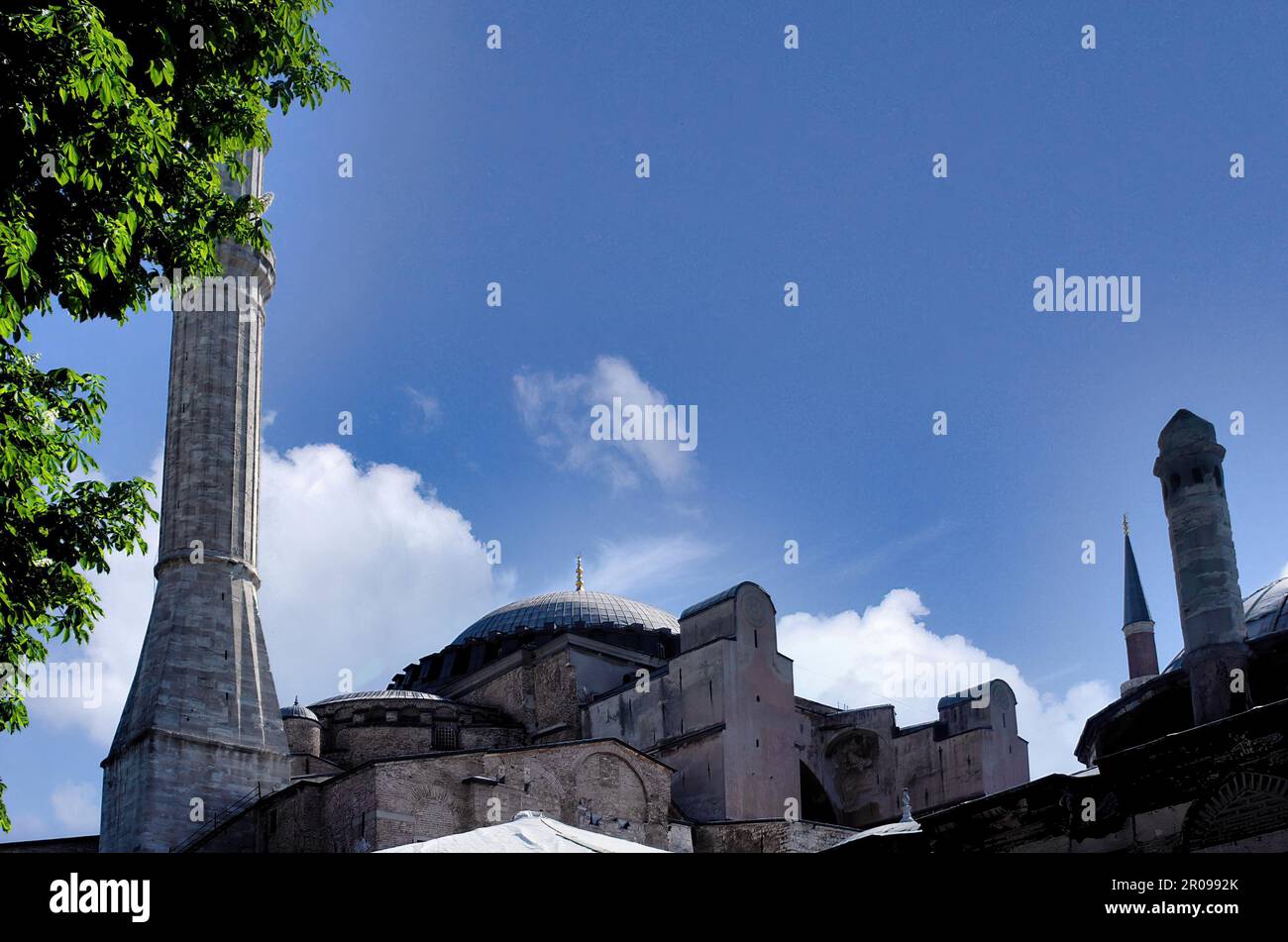 Hagia Sophia, for almost 500 years the main mosque in Istanbul (Turkey ...