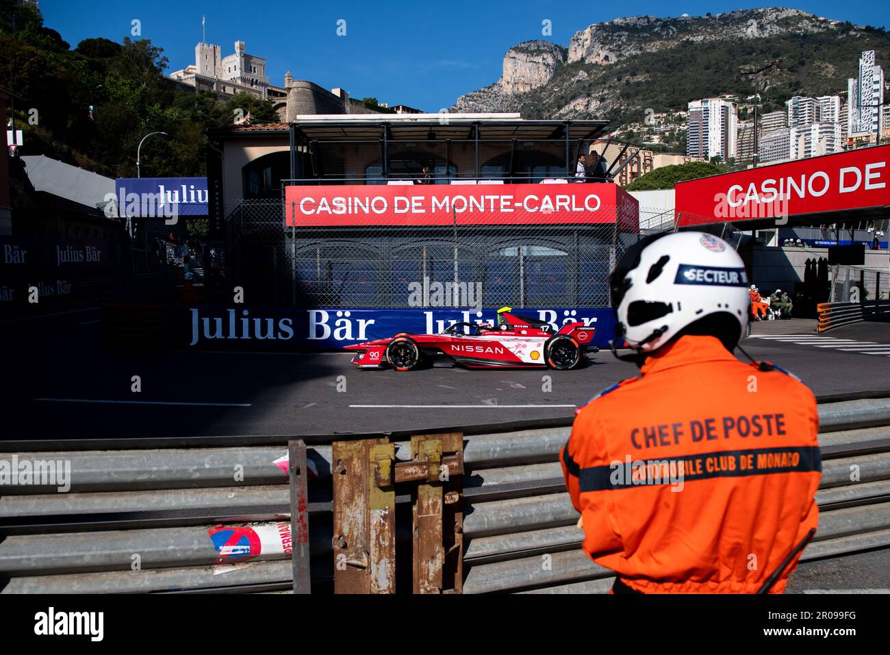 Monaco, Monaco. 06th May, 2023. View of the security head of position ...
