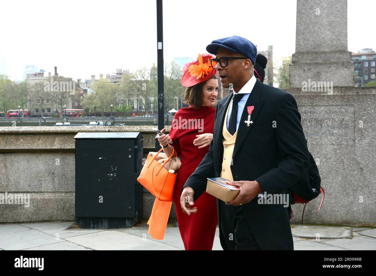 The well groomed guests for the coronation of King Charles III arrive ...