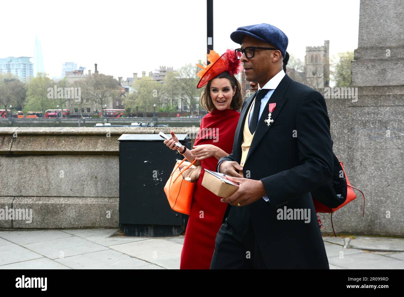 The well groomed guests for the coronation of King Charles III arrive ...