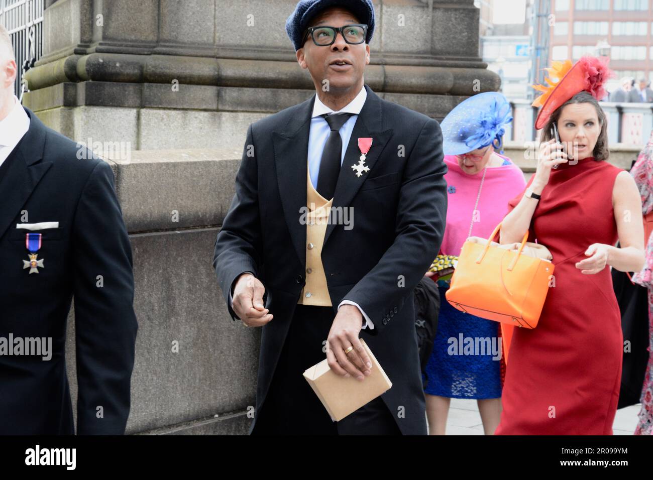 The well groomed guests for the coronation of King Charles III arrive ...