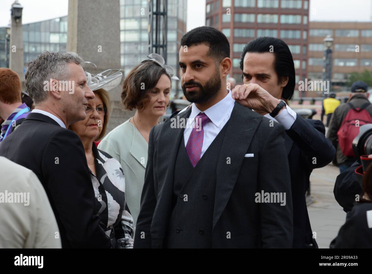 Australian musician, poet, singer and songwriter Nick Cave arrives ...