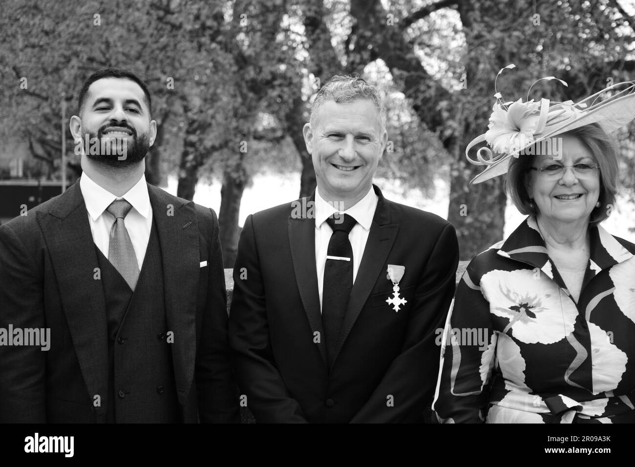 The well groomed guests for the coronation of King Charles III arrive ...