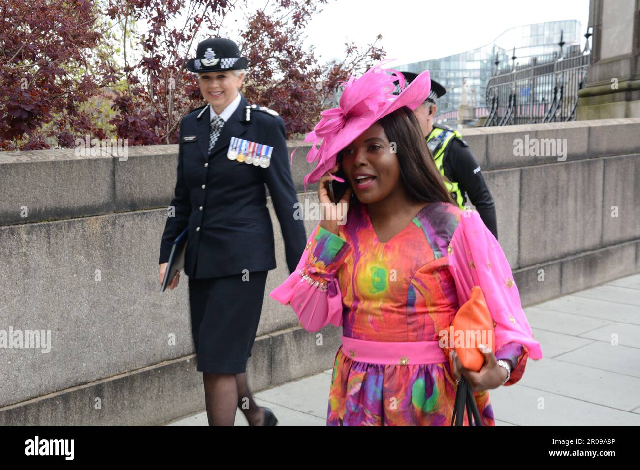The well groomed guests for the coronation of King Charles III arrive ...