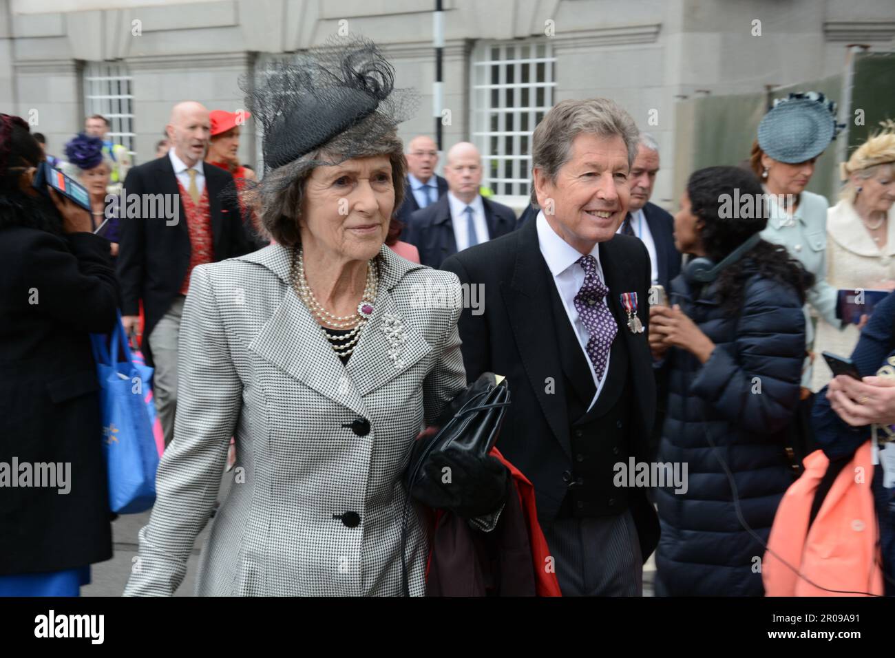 The well groomed guests for the coronation of King Charles III arrive ...
