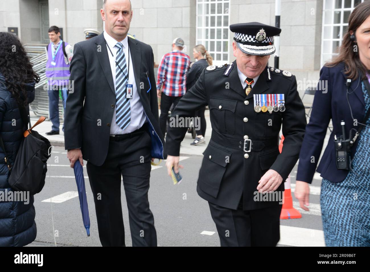 The well groomed guests for the coronation of King Charles III arrive ...