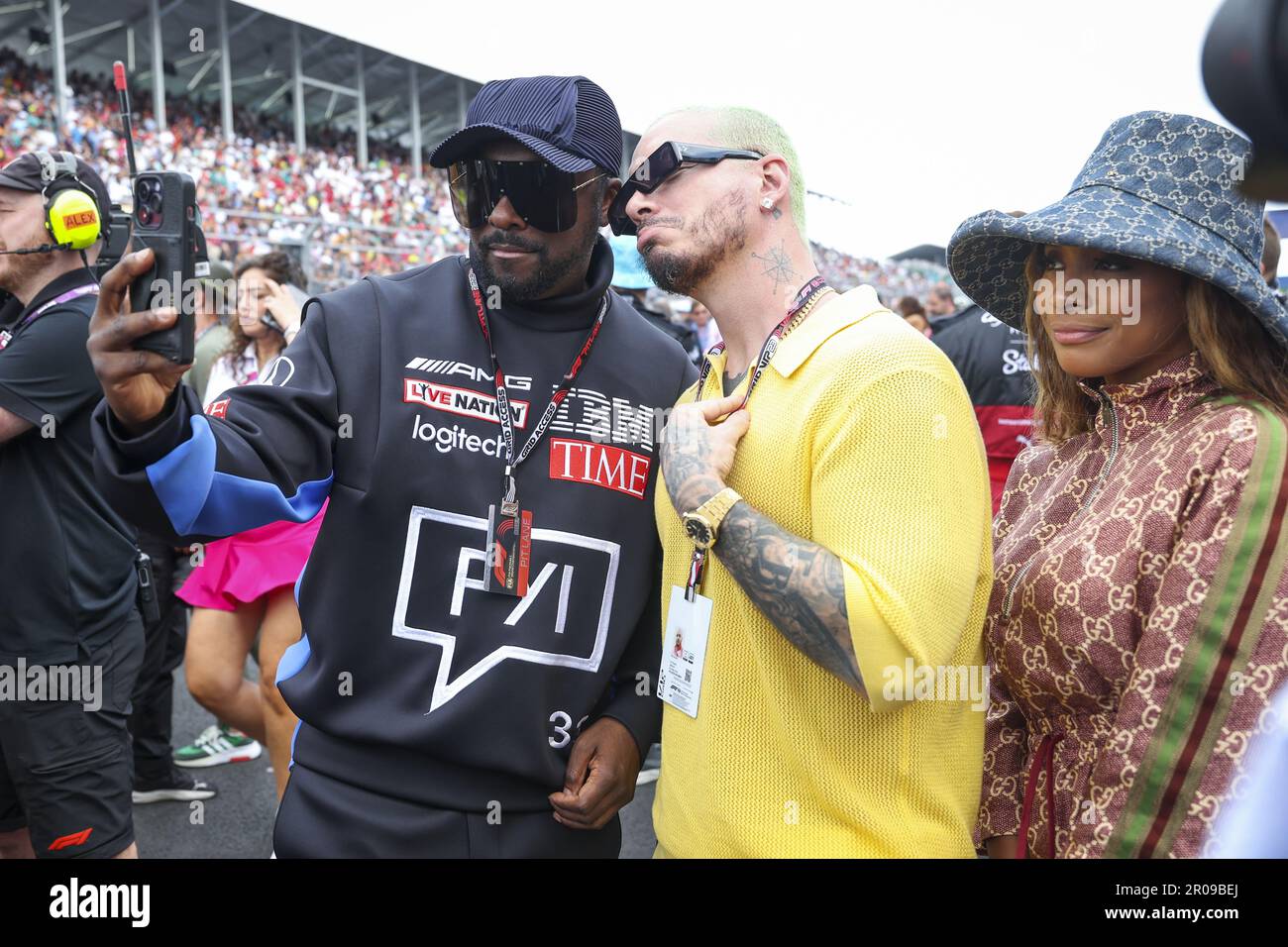 Will.i.am, American rapper lead member of the Black Eyed Peas, during ...