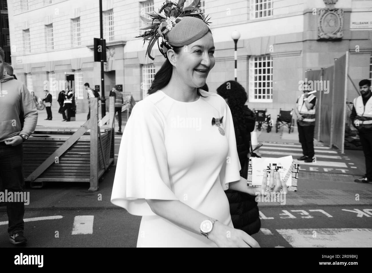 The well groomed guests for the coronation of King Charles III arrive ...