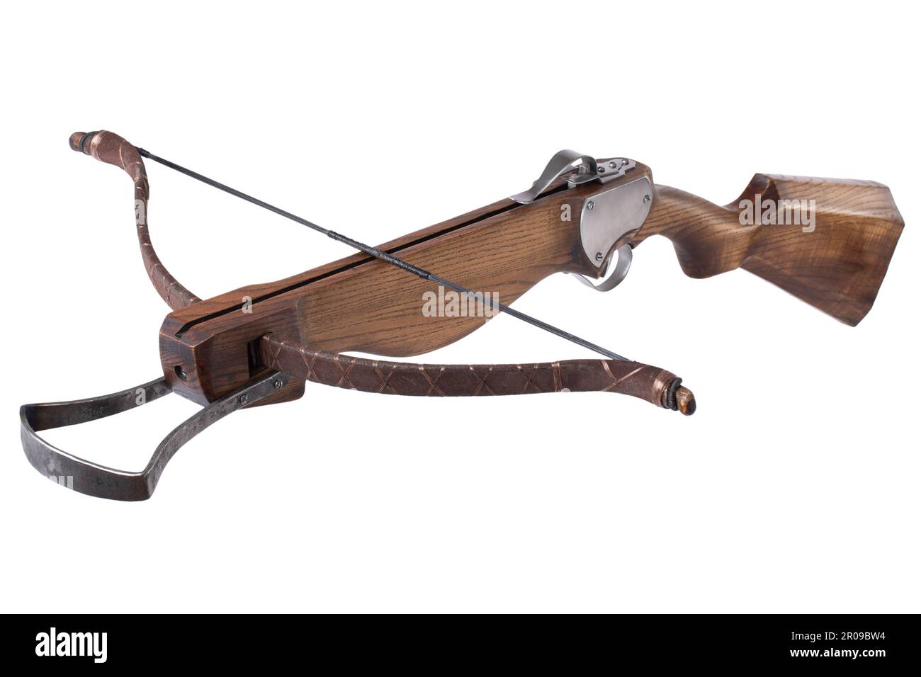 vintage crossbow isolated on white background Stock Photo - Alamy