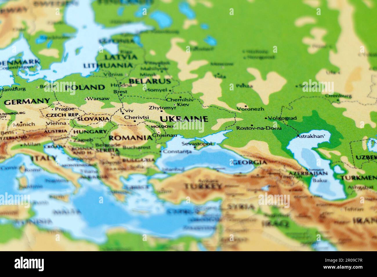 Ukraine map vector hi-res stock photography and images - Alamy