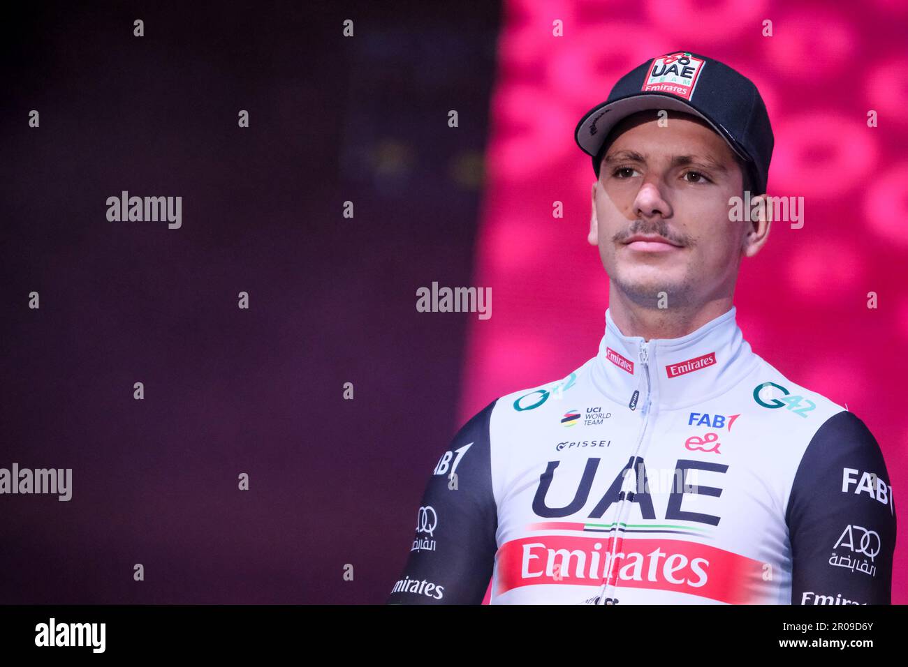 João Pedro Gonçalves Almeida of Portuguese - UAE Team Emirates seen ...