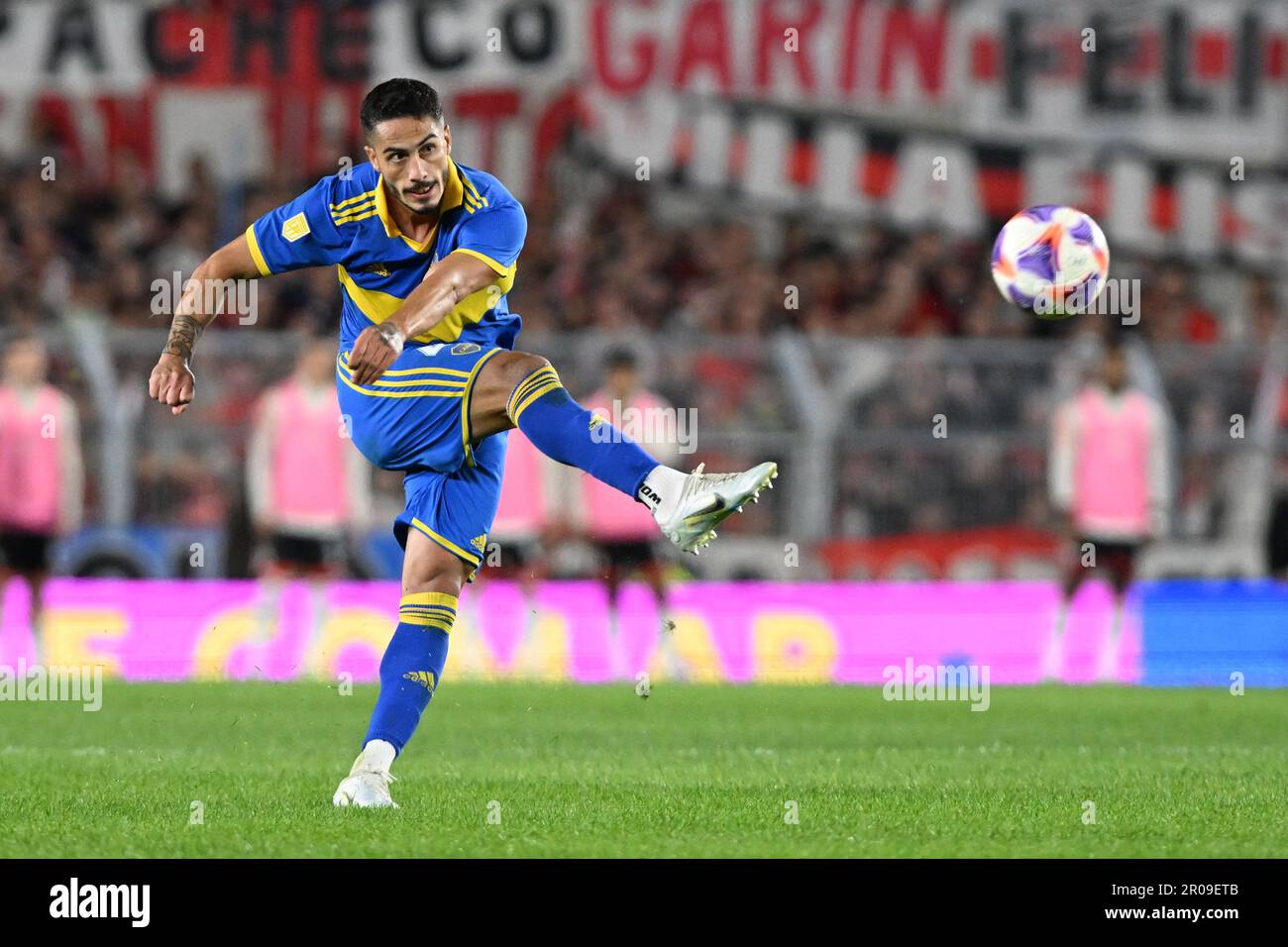 Buenos Aires, Argentina. 07th May, 2023. Monumental de Nunez Stadium ...