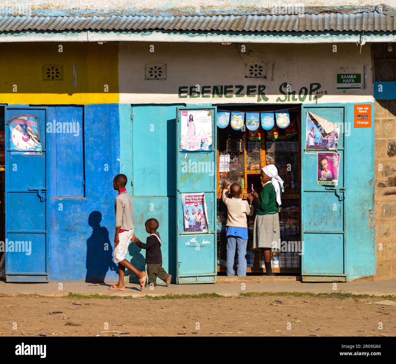 Nanyuki town Mount Kenya Stock Photo - Alamy