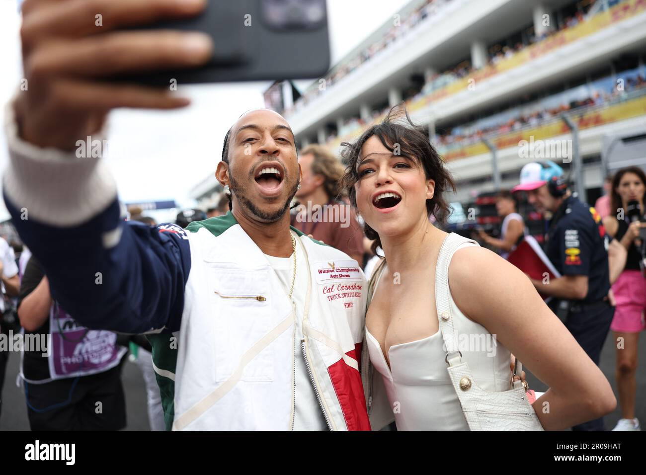 Miami, USA. 07th May, 2023. Ludacris (USA) Rapper on the grid with ...