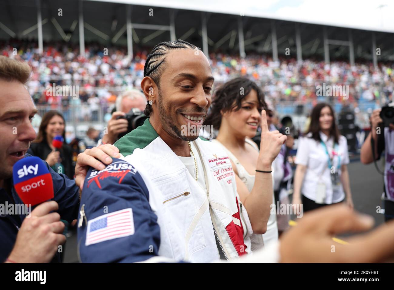 Miami, USA. 07th May, 2023. Ludacris (USA) Rapper on the grid on the ...