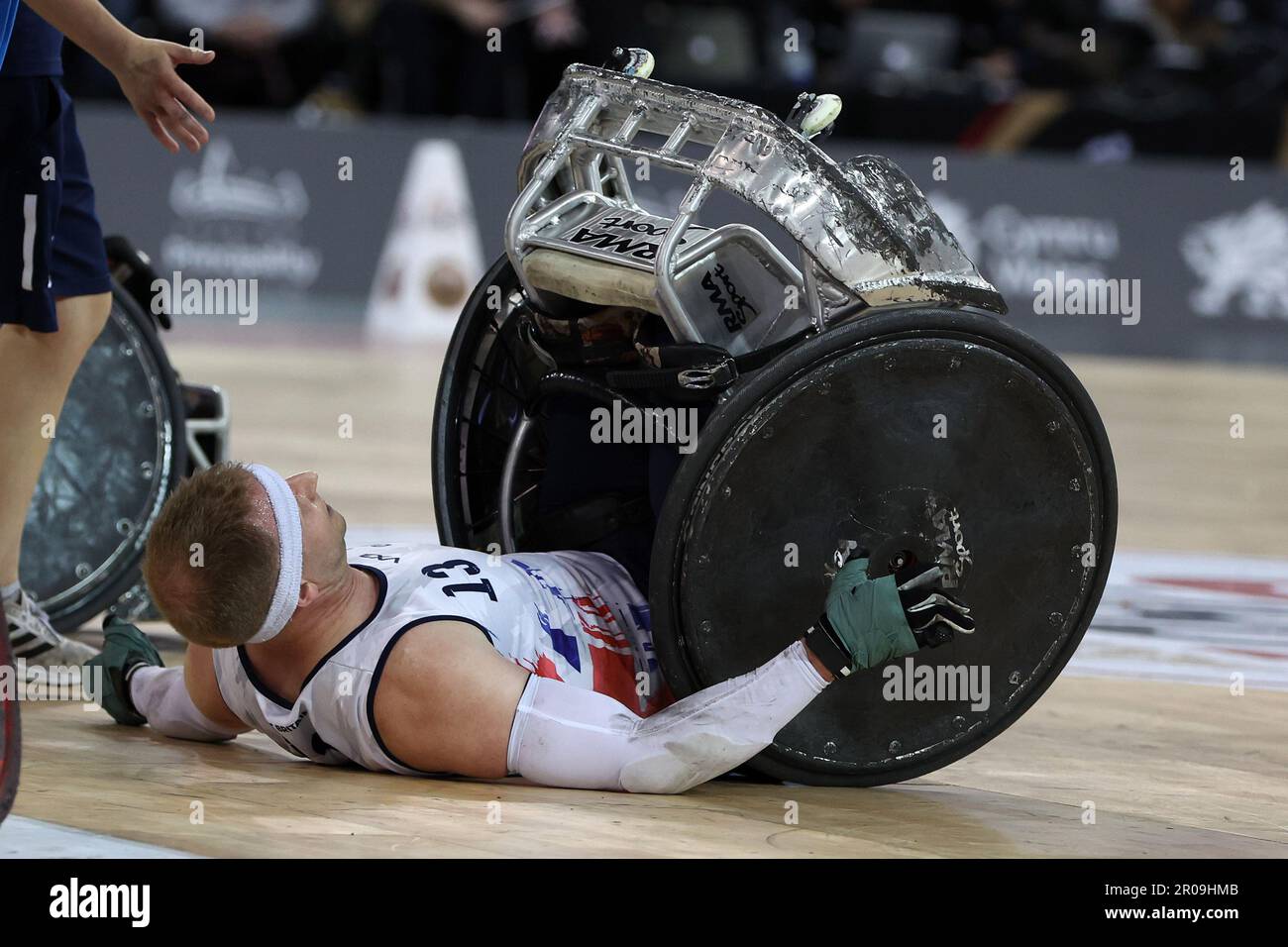 Cardiff, UK. 07th May, 2023. Aaron Phipps of Great Britain takes a ...