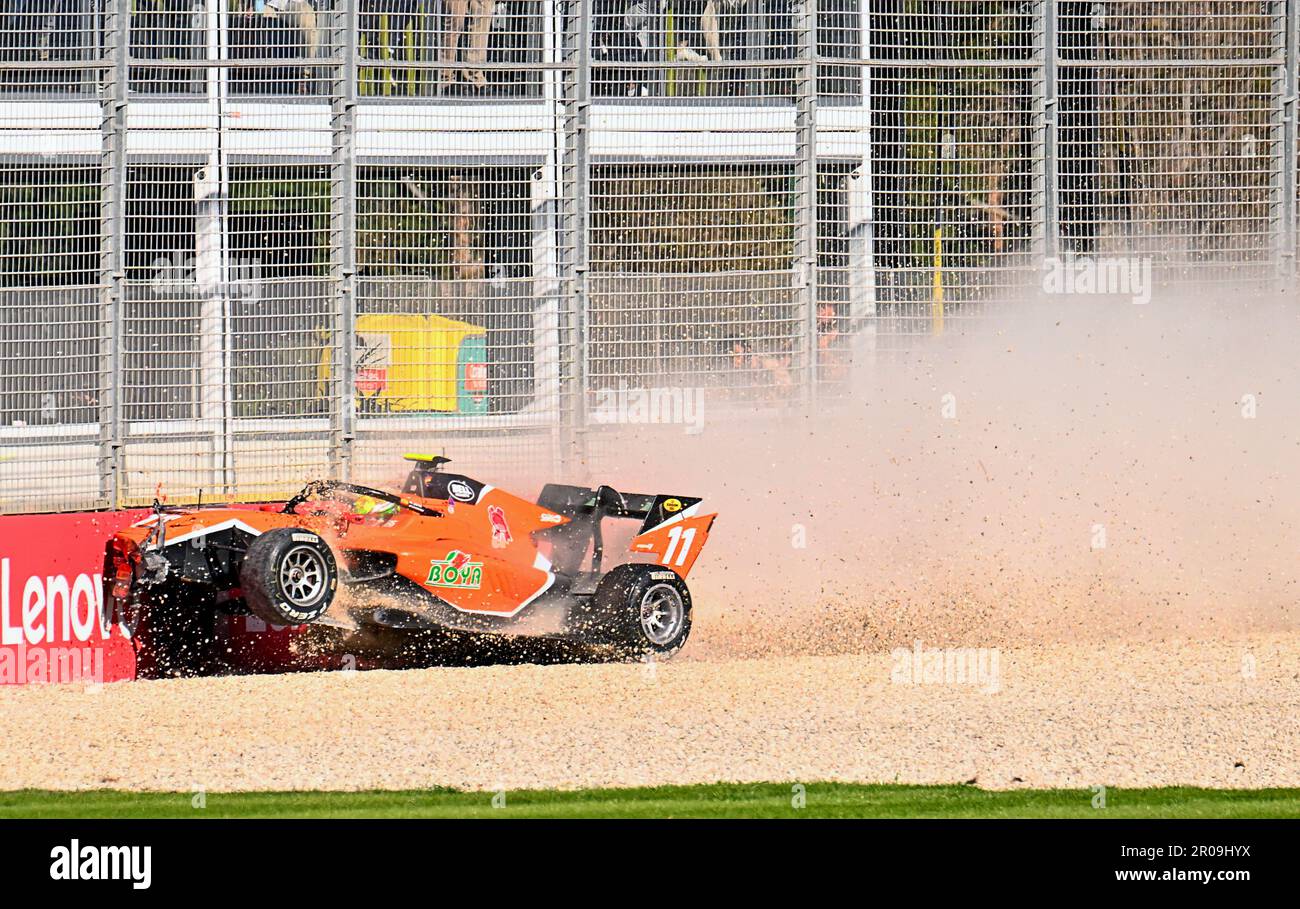 Mari boya crash formula 3 australian grand prix hi-res stock photography and images - Alamy