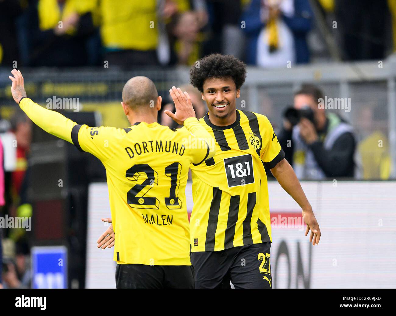 Jubilation DO, left to right Donyell MALEN (DO), Karim-David ADEYEMI ...
