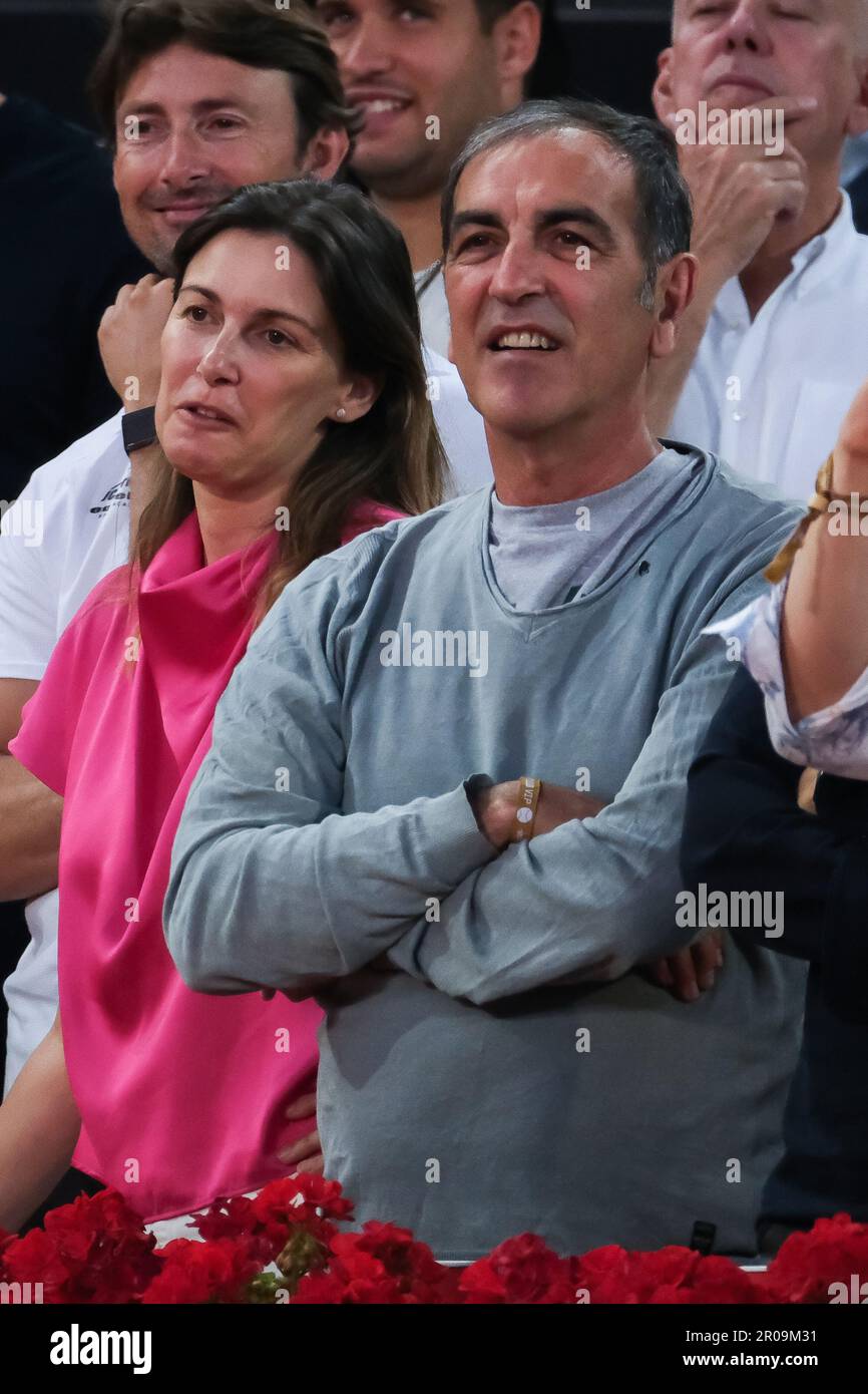 Madrid, Spain. 08th May, 2023. Carlos Alcaraz González and Verónica ...