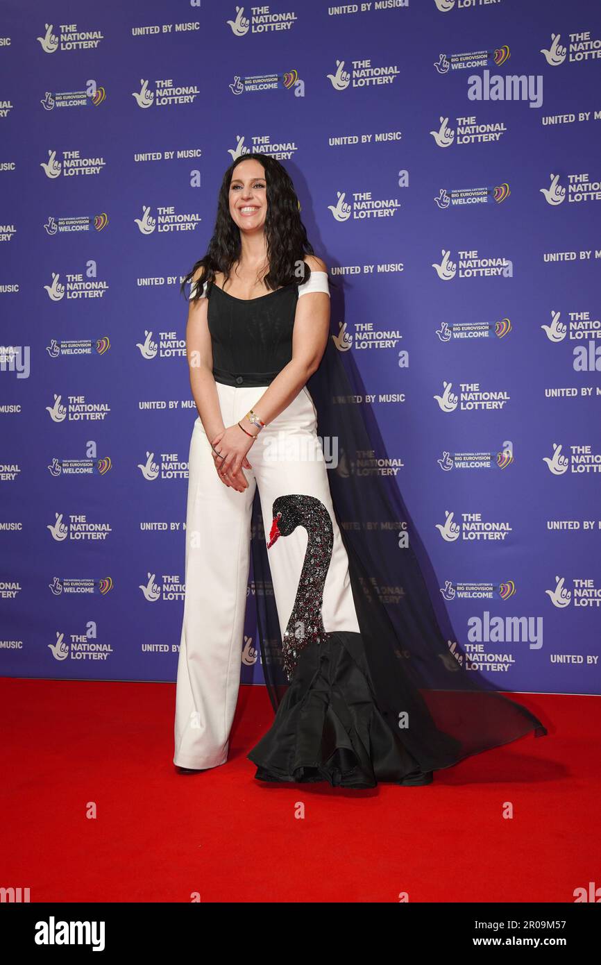 Ukrainian Eurovision winner Jamala attending the National Lottery's Big ... Ukrainian Eurovision winner Jamala attending the National Lottery's Big ...