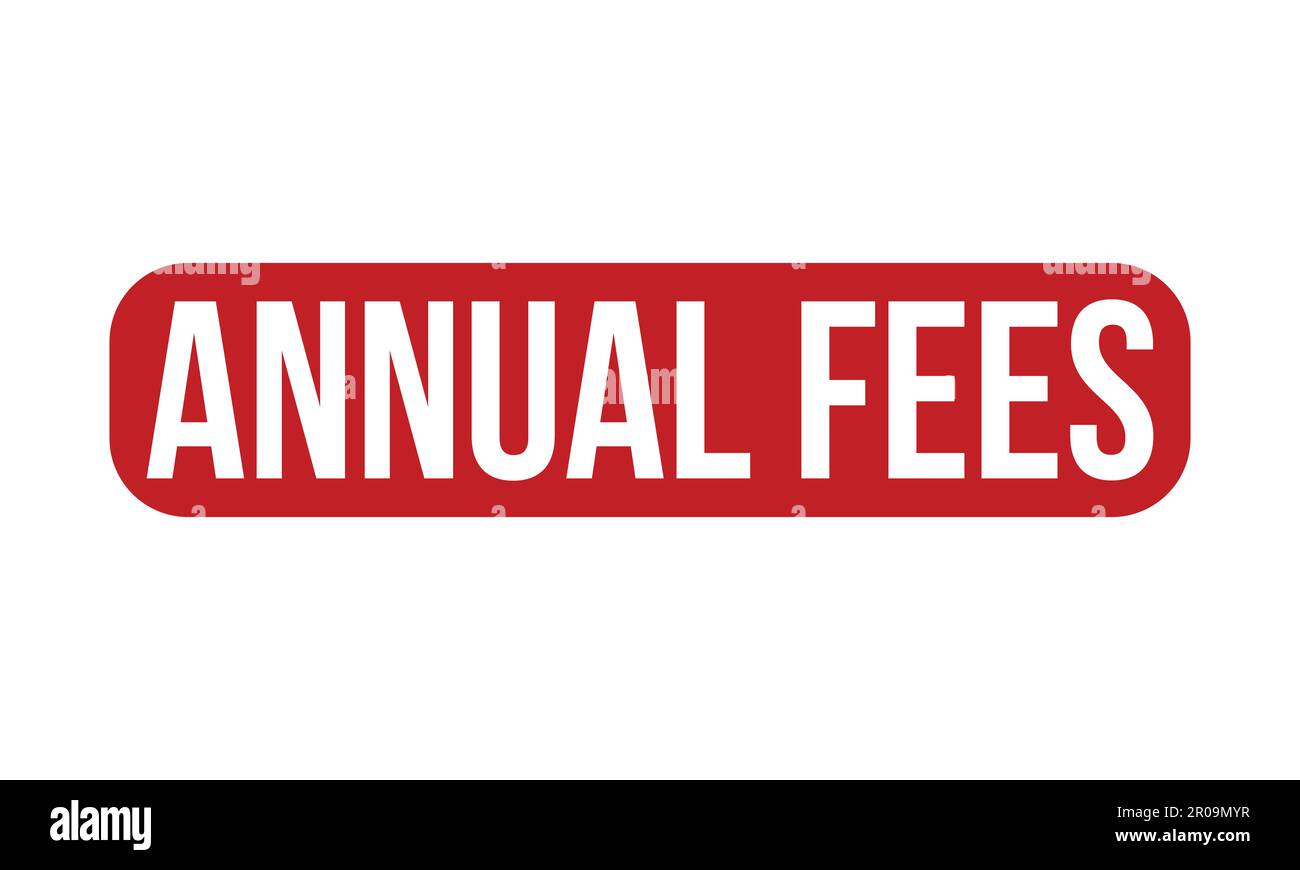 Annual fees stamp hi-res stock photography and images - Alamy