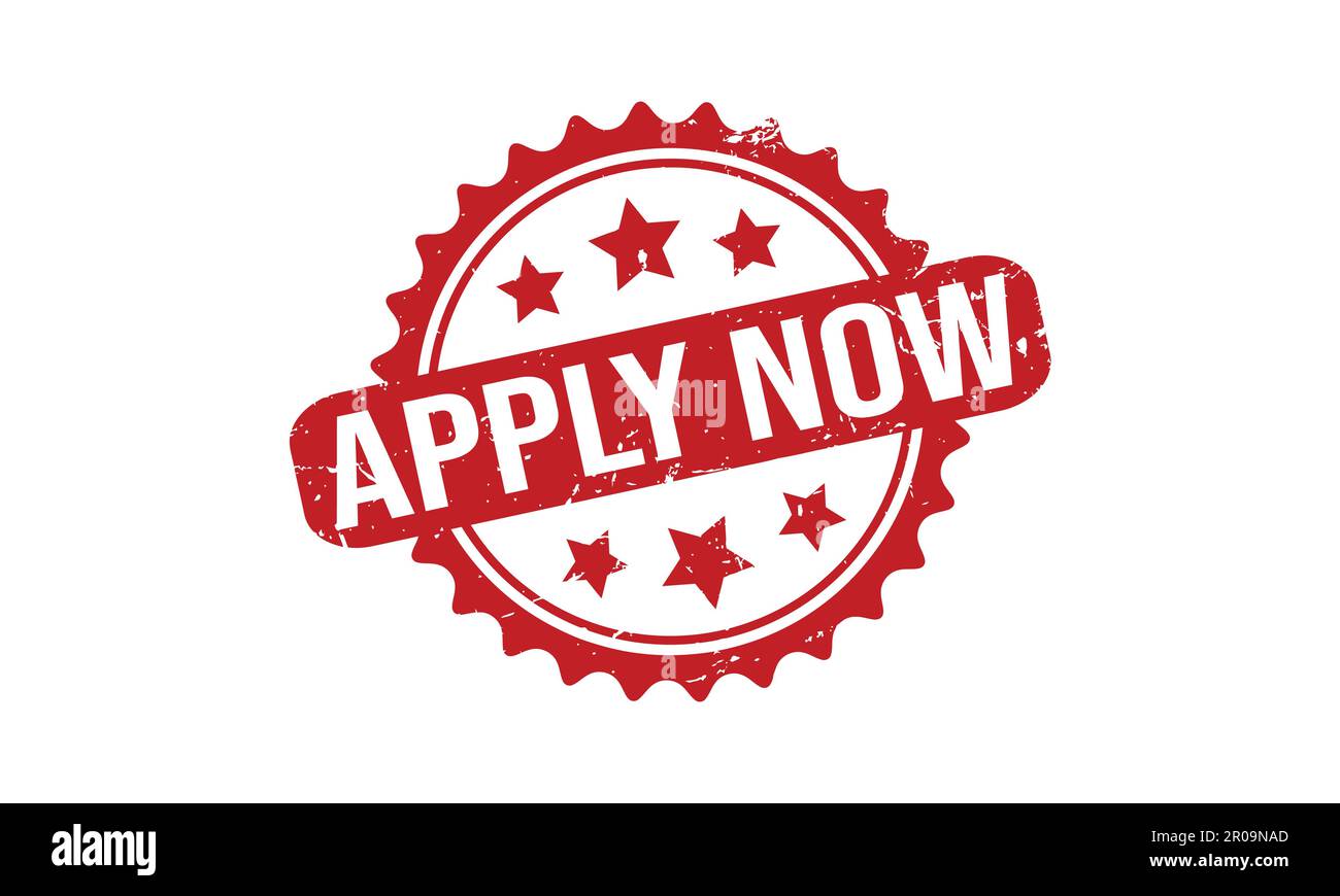 Apply now stamp hi-res stock photography and images - Alamy