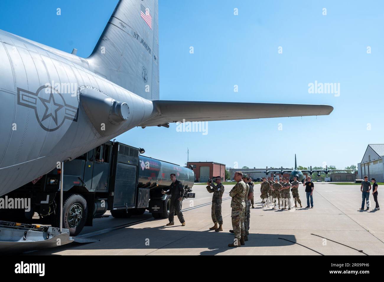 Airmen of the 139th Logistics Readiness Squadron and 180th Operations ...