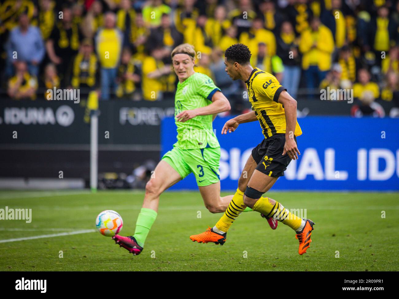 Dortmund, Germany. 07th Mai, 2023. Tor zum 5:0 durch Jude Bellingham ...