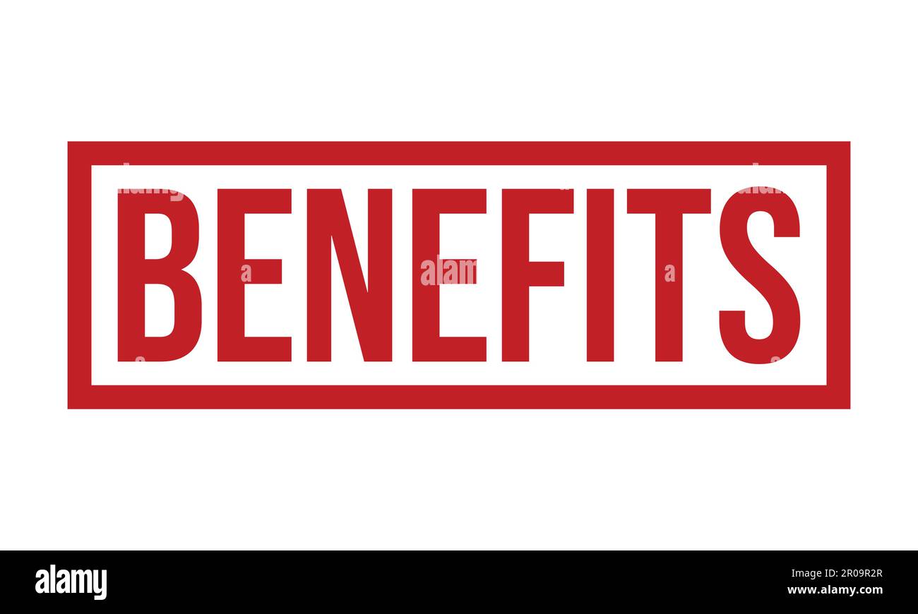 Benefits Rubber Grunge Stamp Seal Vector Illustration Stock Vector Image & Art - Alamy