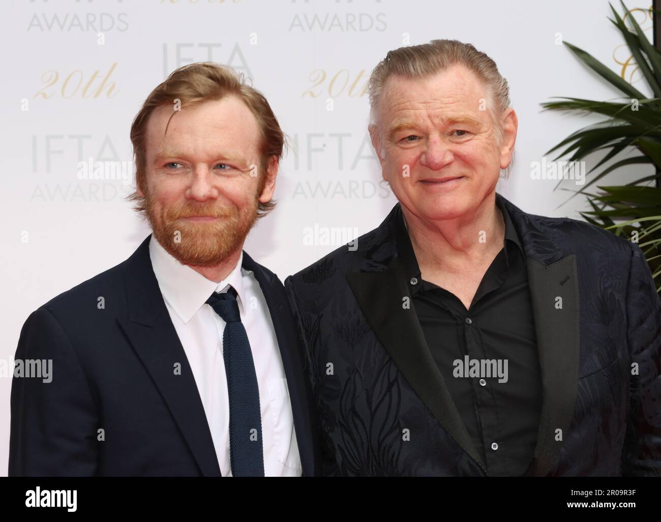 Dublin, Ireland. 7th May 2023. Brian Gleeson and Brendan Gleeson ...