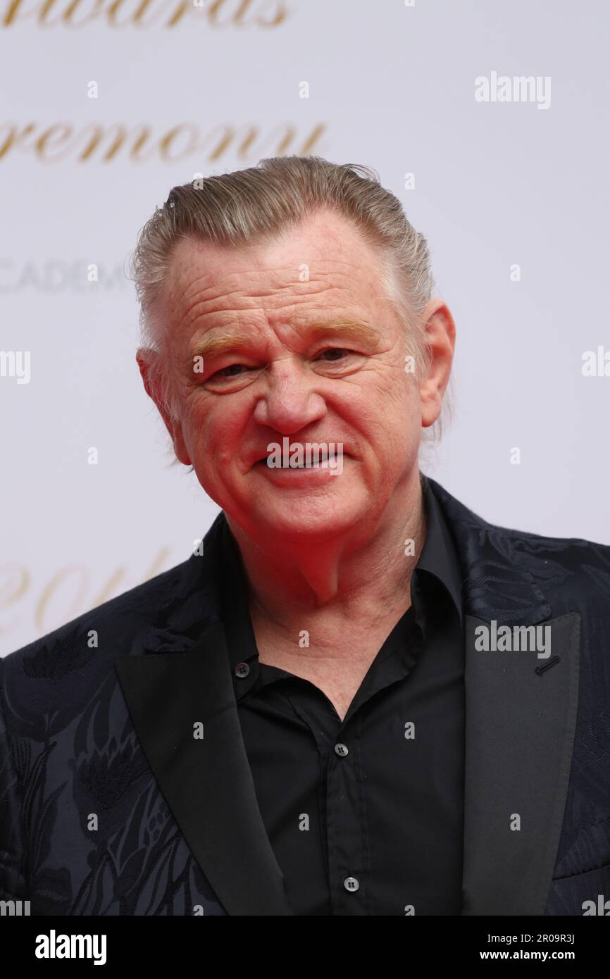Dublin, Ireland. 7th May 2023. Brendan Gleeson arriving on the red ...