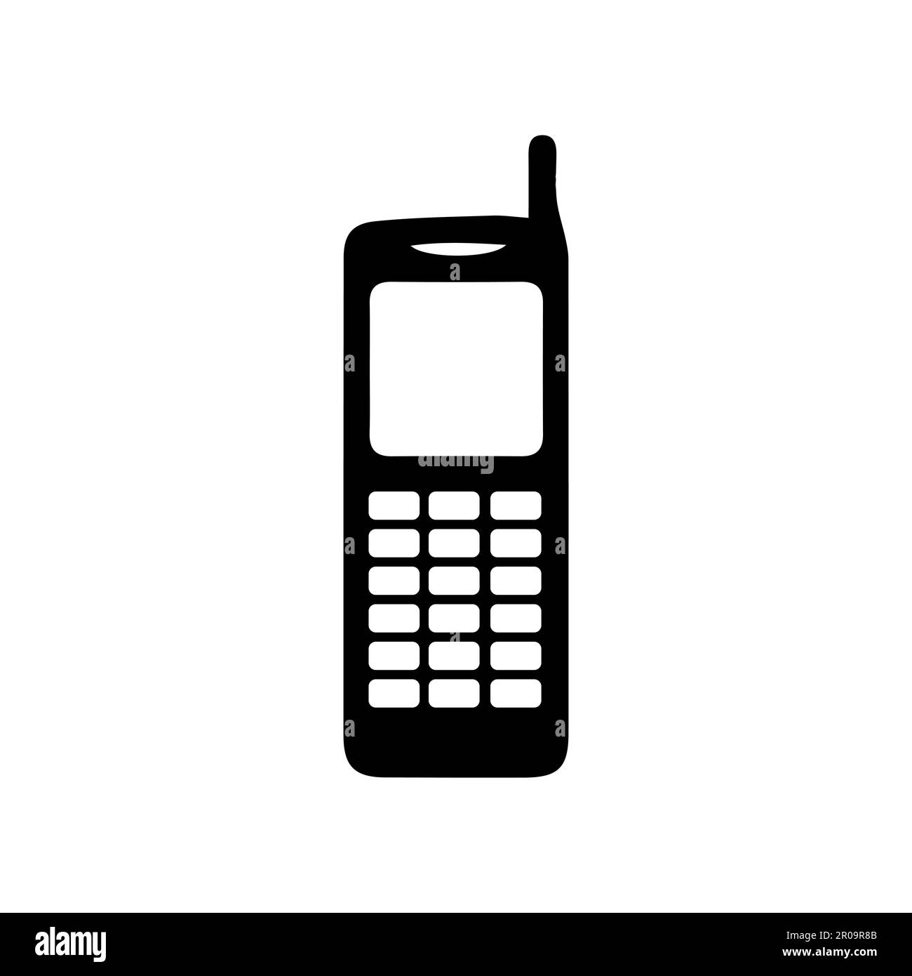 Telephone icon, Simple contact us icons set. Universal contact us icons ...