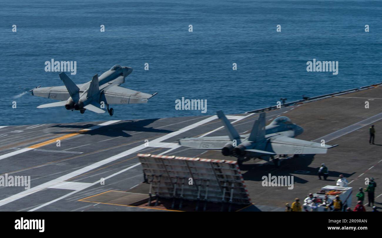 PACIFIC OCEAN (May 5, 2023) - An EA-18G Growler, assigned to the ...