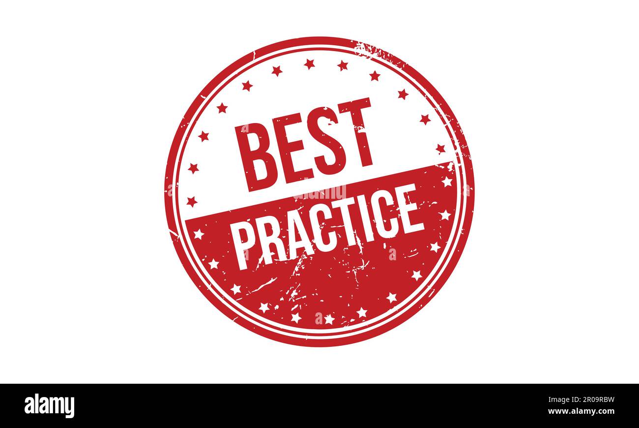 Best Practice Rubber Grunge Stamp Seal Stock Vector Stock Vector Image ...