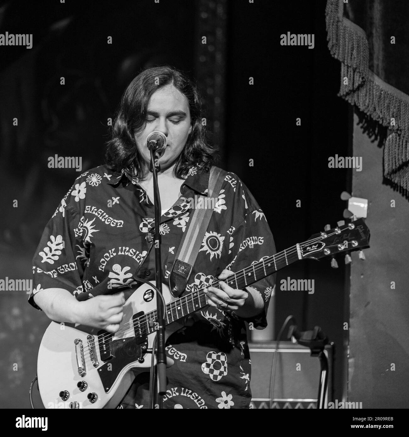 Girls music festival uk Black and White Stock Photos & Images - Alamy