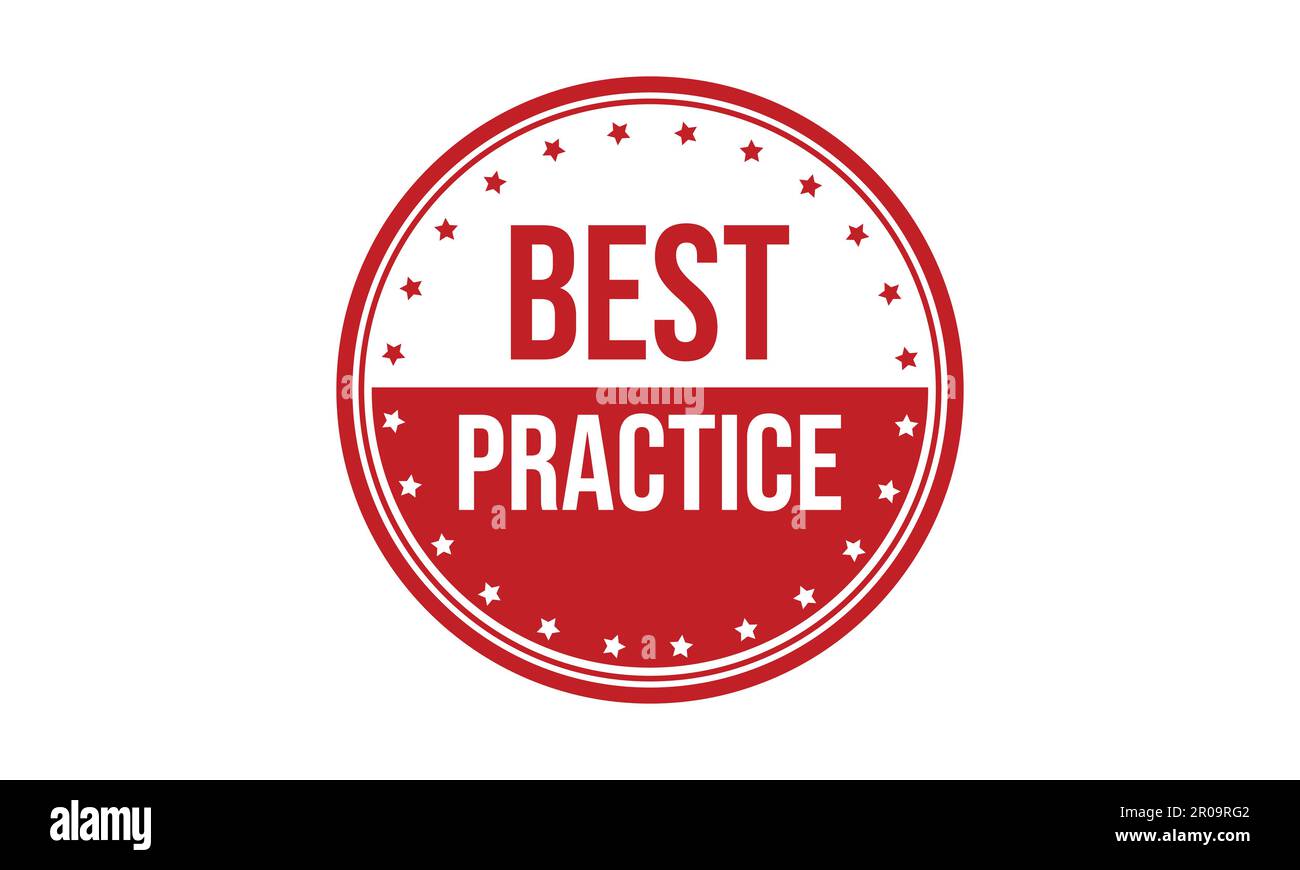 Best practice stamp Stock Vector Images - Alamy