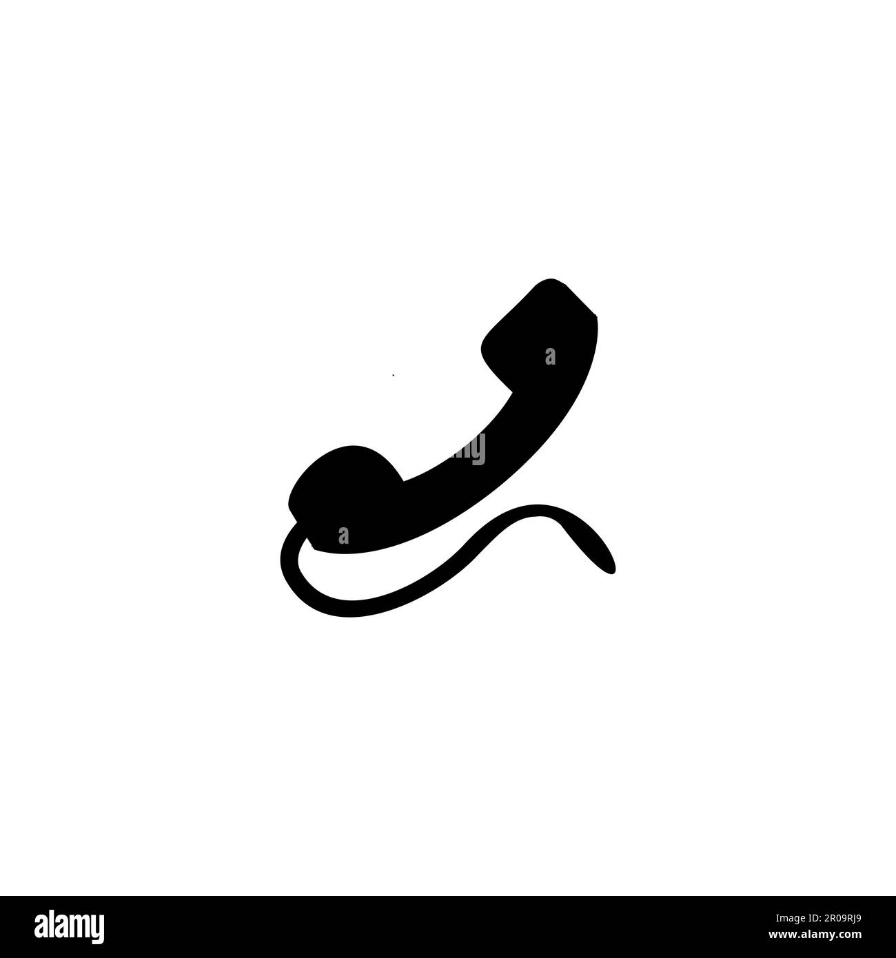 Telephone icon, Simple contact us icons set. Universal contact us icons ...