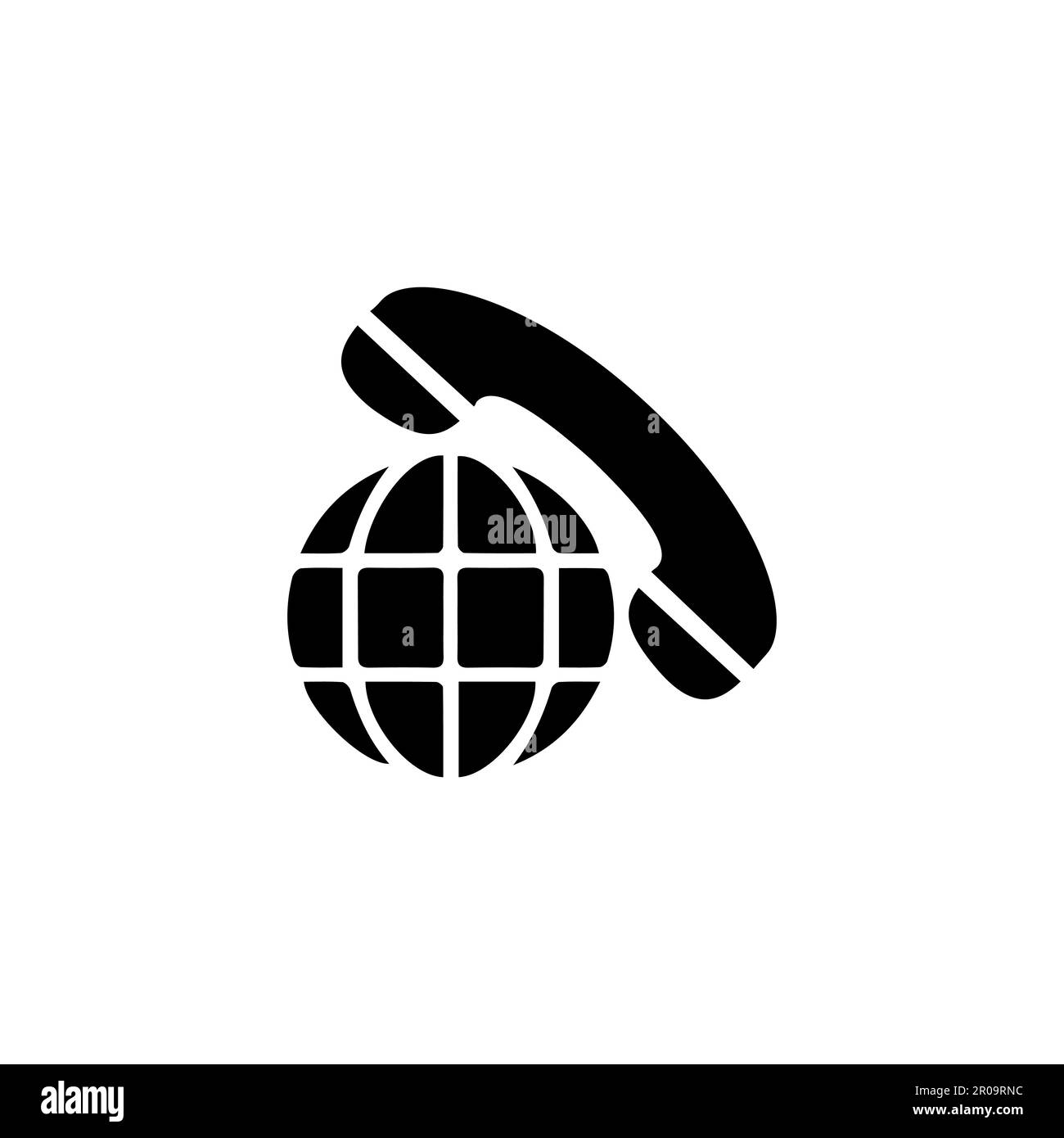 Telephone icon, Simple contact us icons set. Universal contact us icons ...