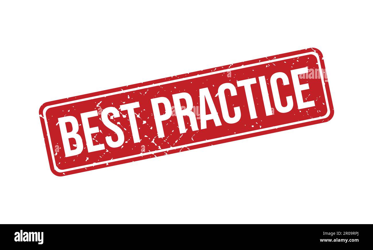 Best Practice Rubber Grunge Stamp Seal Stock Vector Stock Vector Image ...