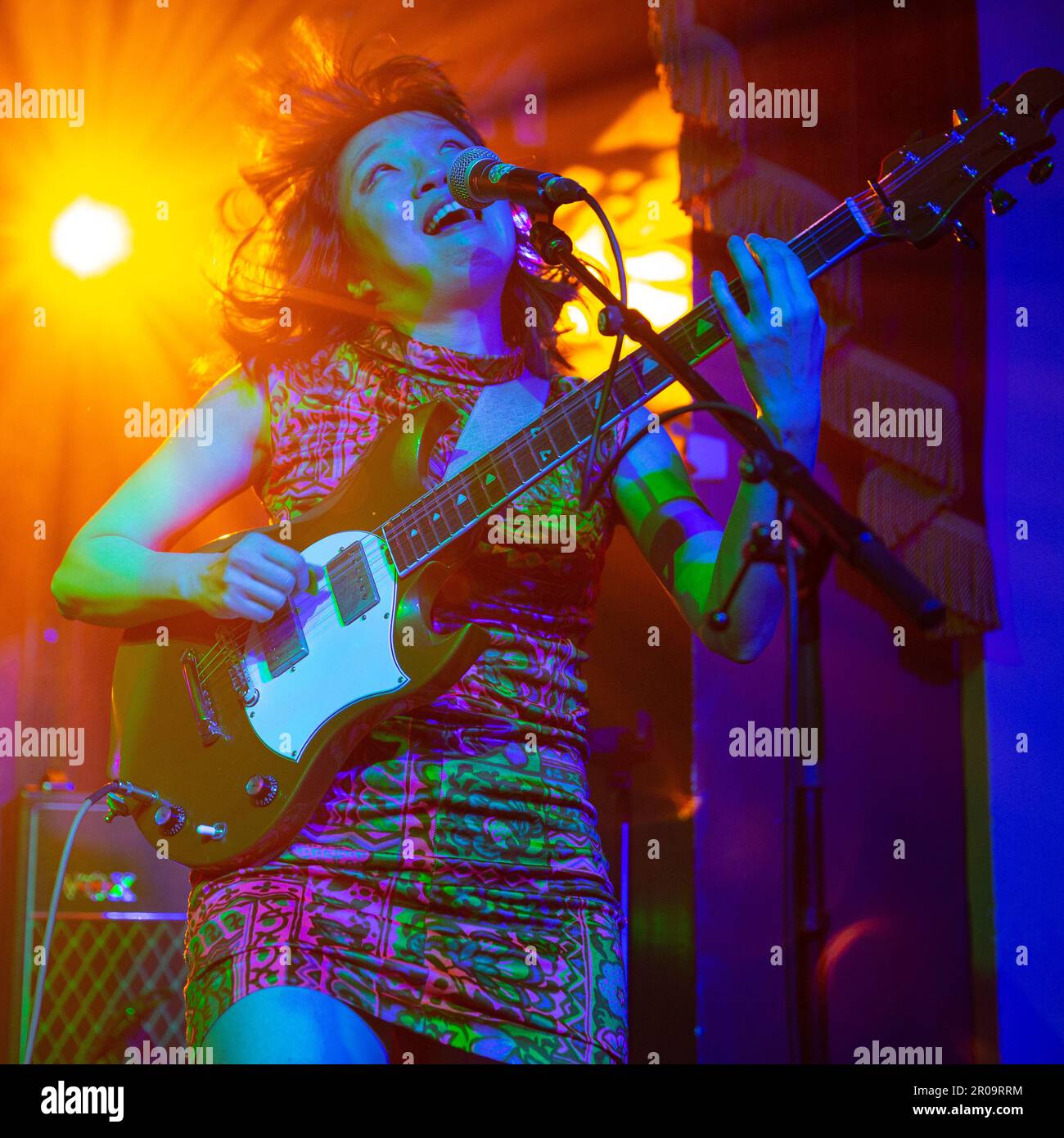 Belfast, UK. 7th May 2023. Japanese Band Otoboke Beaver played the ...