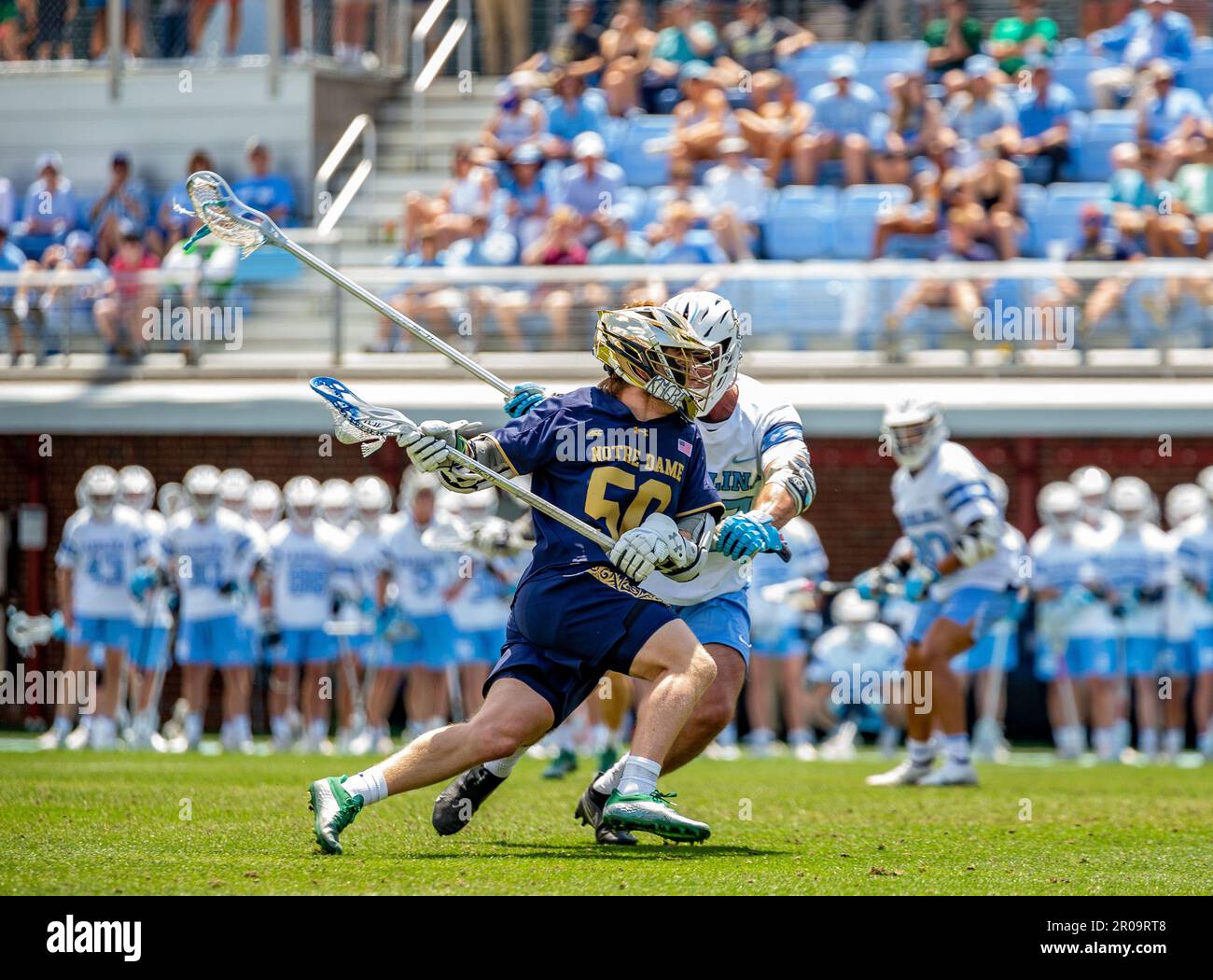 Cary, North Carolina, USA. 6th May, 2023. Notre Dame's #50 CHRIS ...
