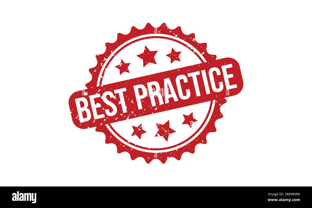 Best Practice Rubber Stamp. Red Best Practice Rubber Grunge Stamp Seal ...