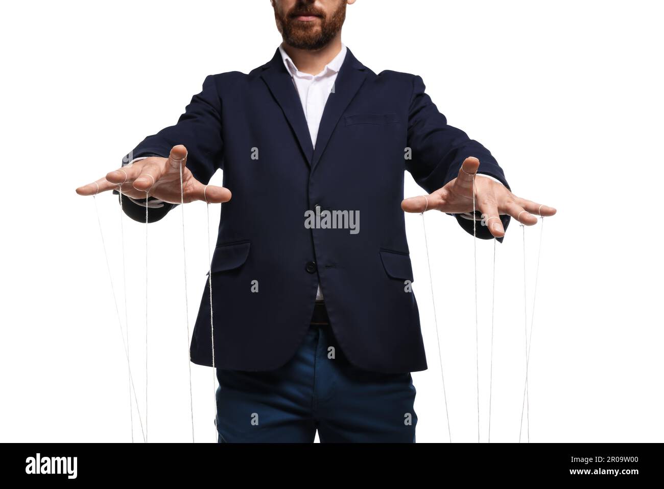 Puppet master man social hi-res stock photography and images - Alamy