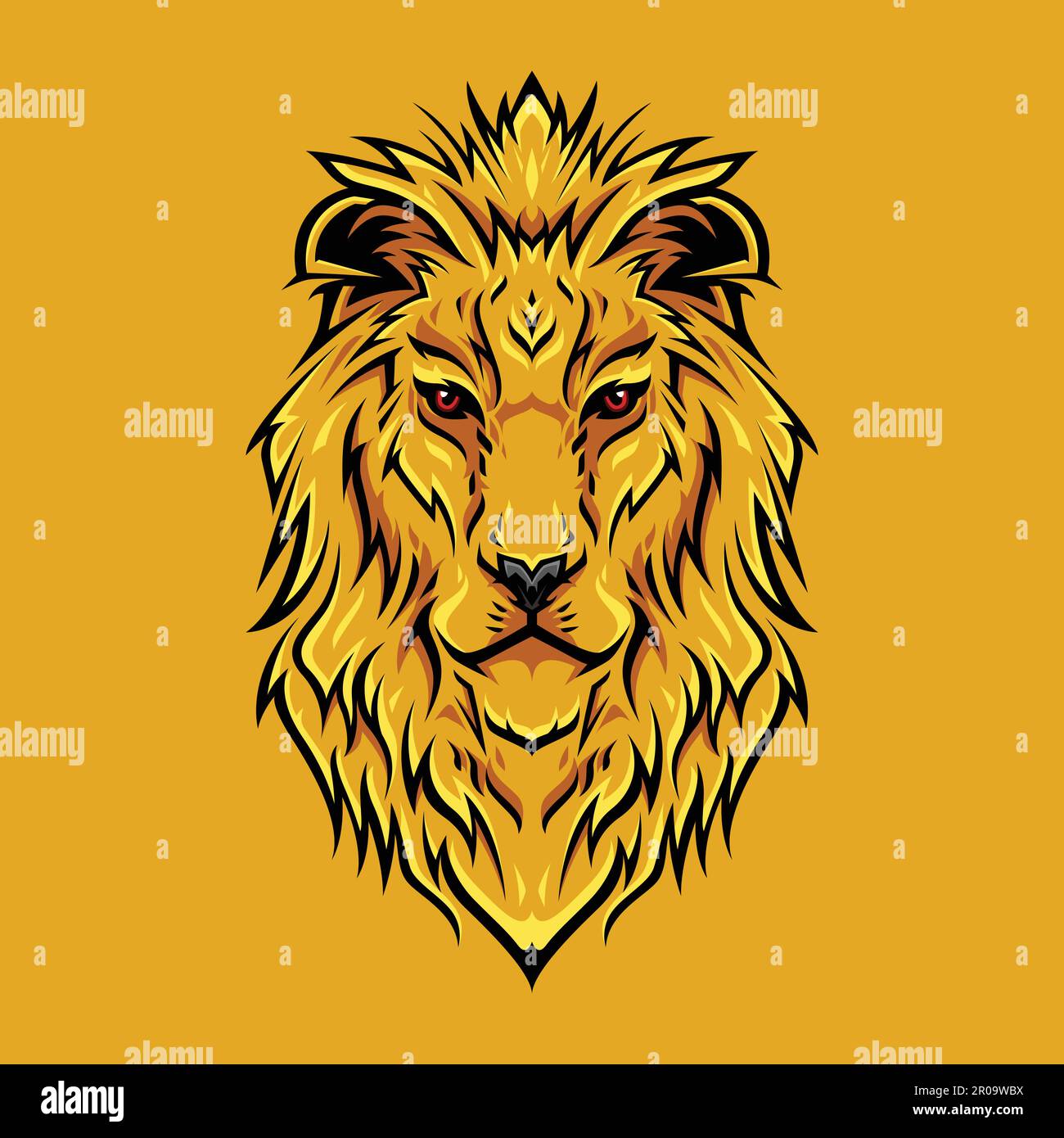 lion king vector illustration Stock Vector Image & Art - Alamy
