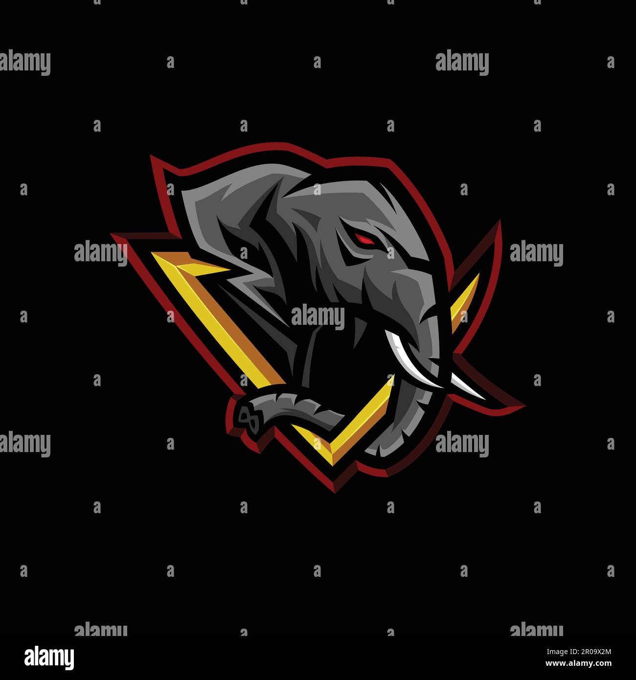 Elephant vector illustration Stock Vector Image & Art - Alamy